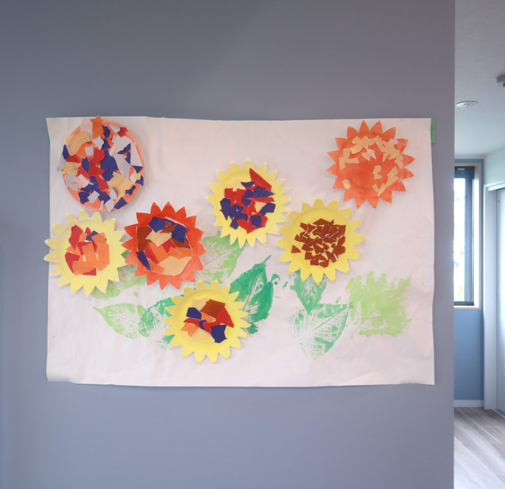 夏の工作 トレーニングセンターを彩る作品 | HABILIS design co,ltd